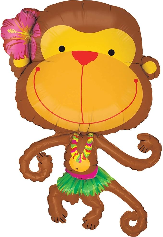 Linky Monkey 39" Foil Balloon – Tri Products